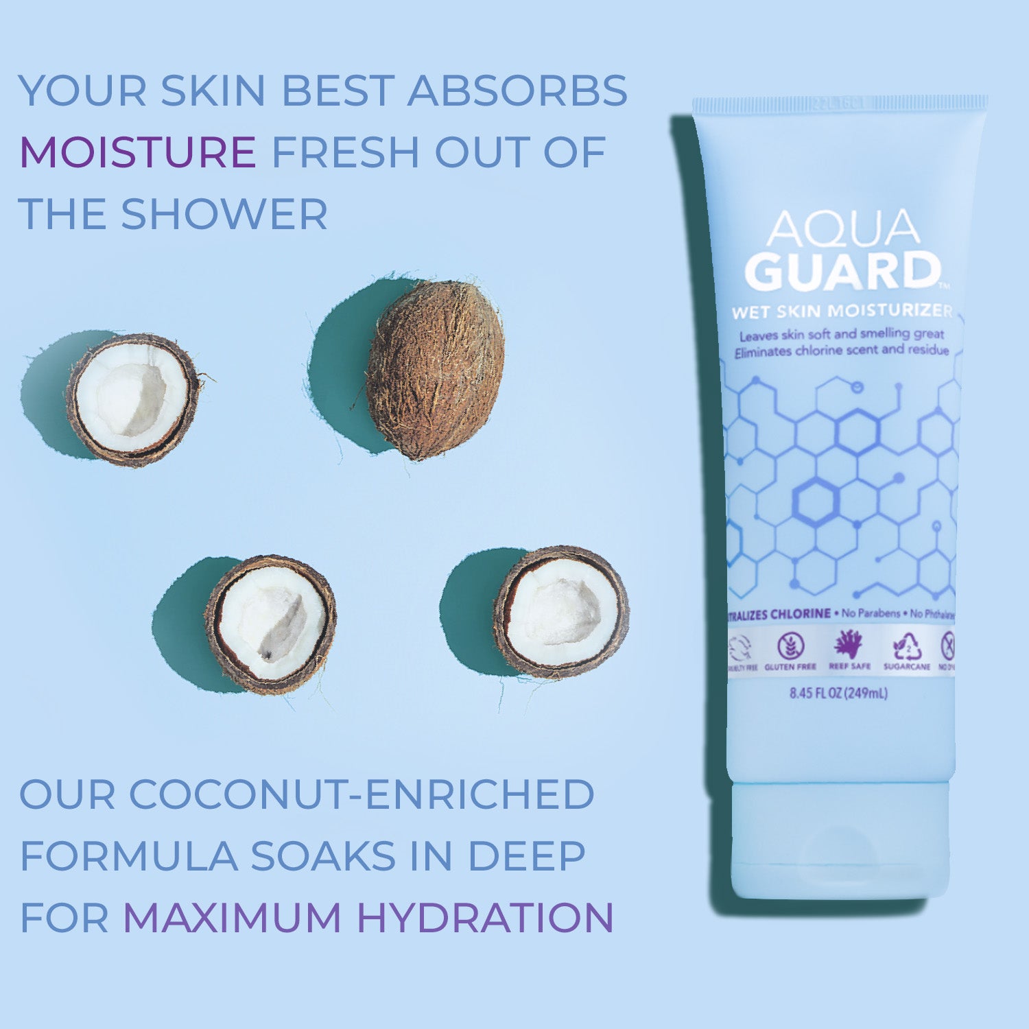 Wet Skin Moisturizer - AquaGuard Defense